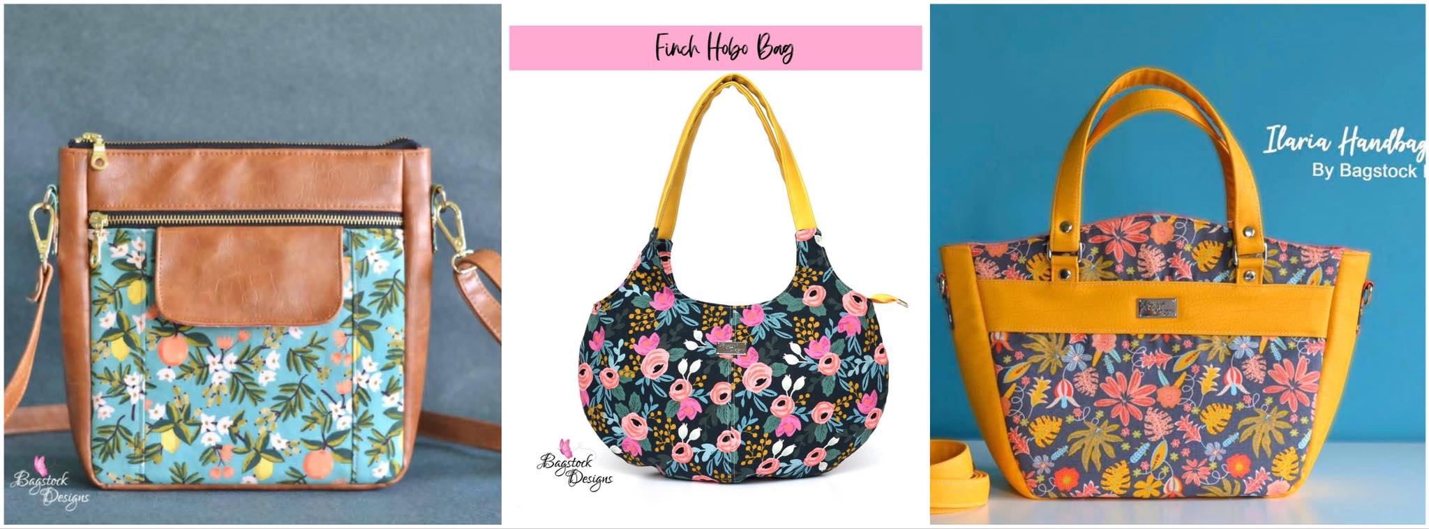 Bag sewing patterns by Bagstock Designs